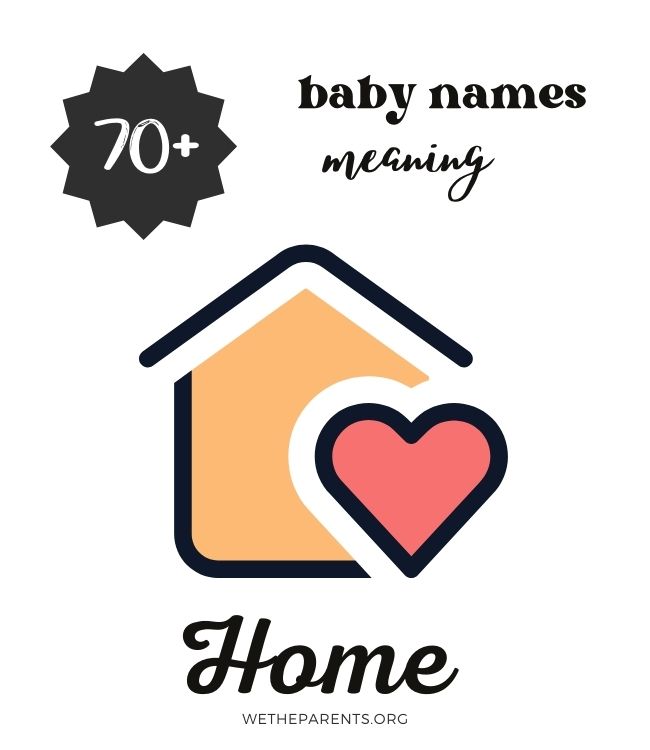 70+ Names That Mean Home (Male, Female, Gender-friendly) - WeTheParents