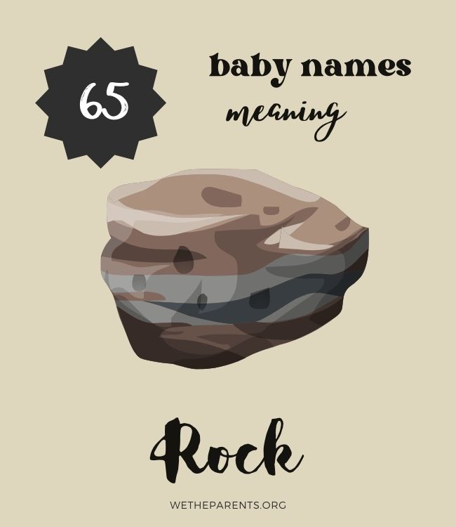 65+ Names That Mean Rock (Boy, Girl, Non-binary) - WeTheParents